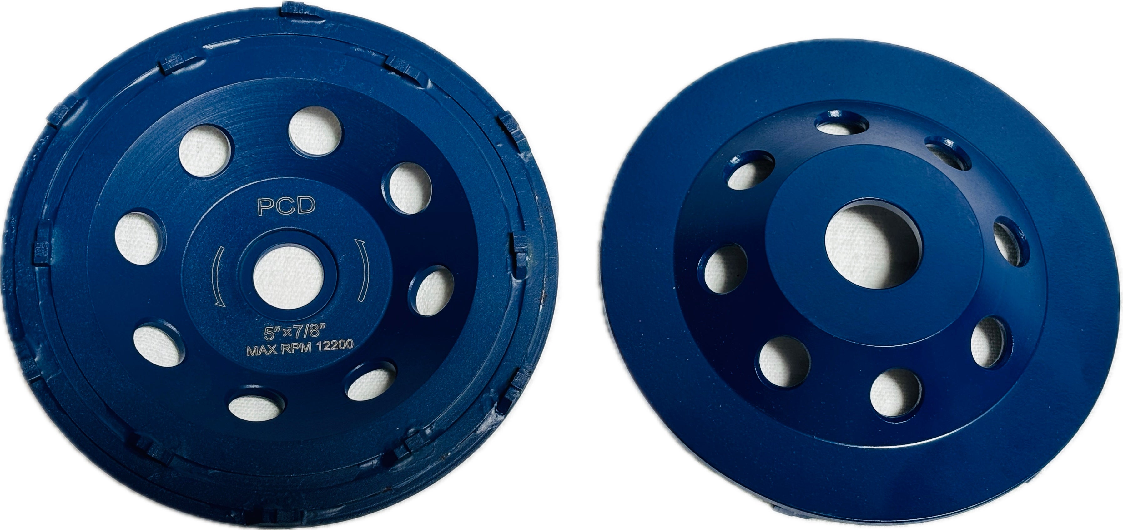 5"-7" PCD Cup Wheel With Single/Double Row PCD Cup Wheel | Vantage ...
