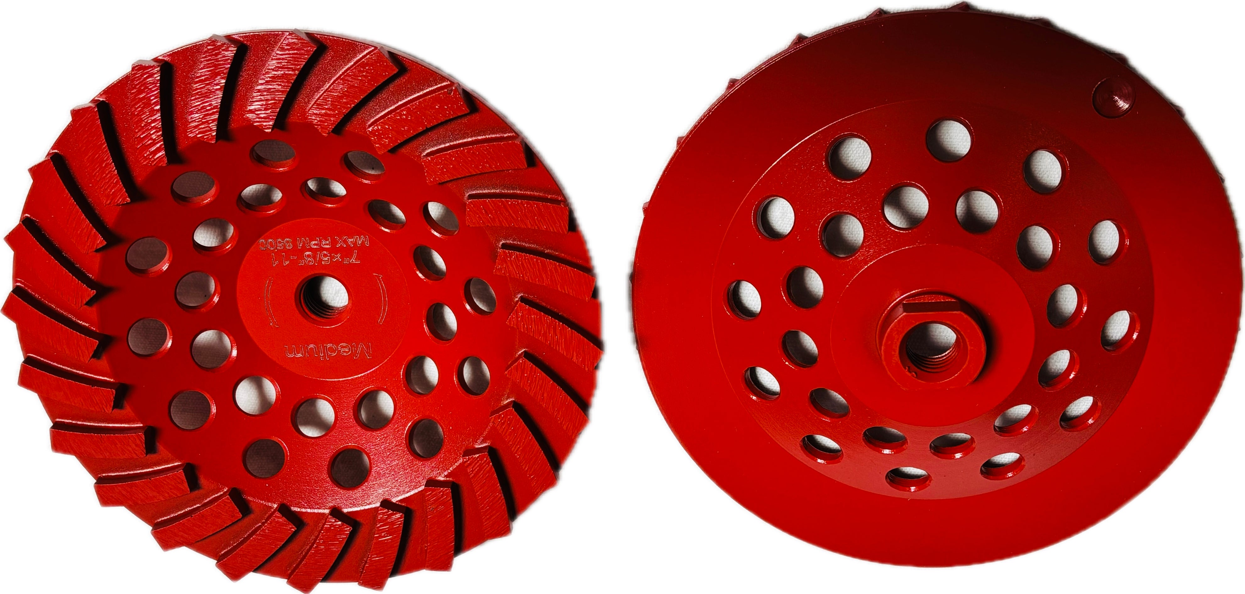 5"~7" Segmented Turbo Cup Wheel | Vantage Products Inc.